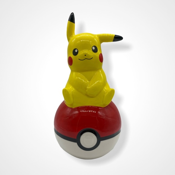 Pokemon | Other | Pikachu Coin Bank Poke Ball Pokemon New | Poshmark